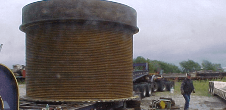 McAfee Trucking - Oversized Tank Delivery Gallery